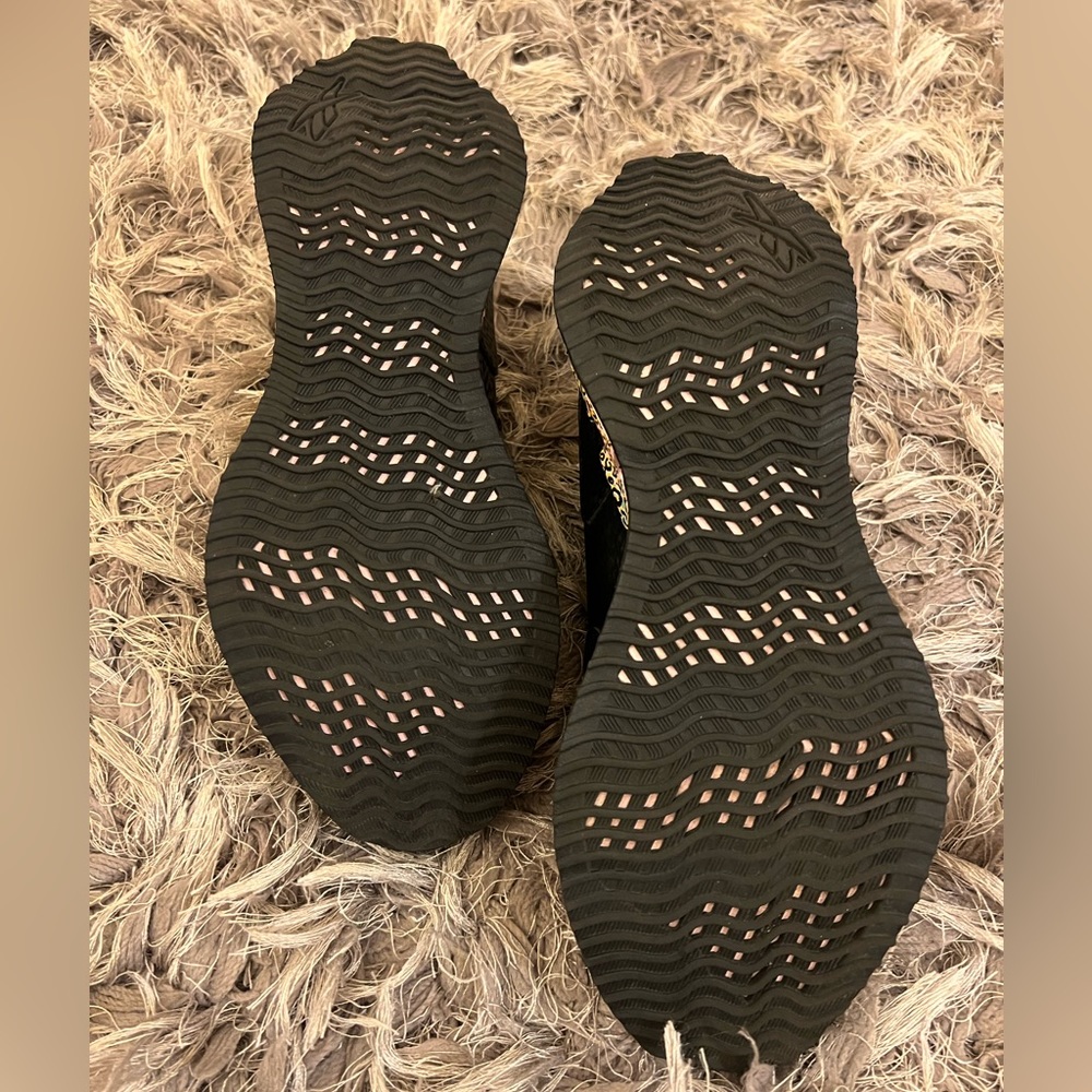 Reebok Zig Dynamica Black And Leopard Print Running S… - Gem